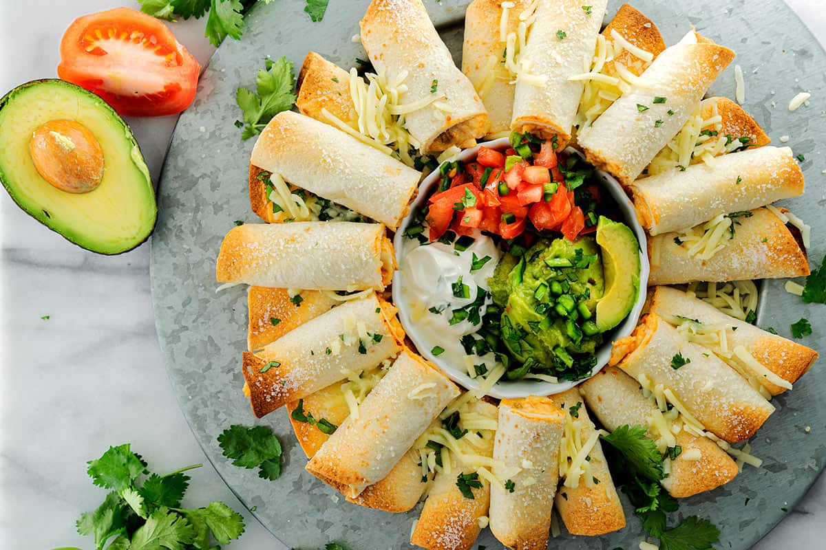 Homemade Chicken Taquitos Recipe: Crispy & Packed with Flavor — Bless ...
