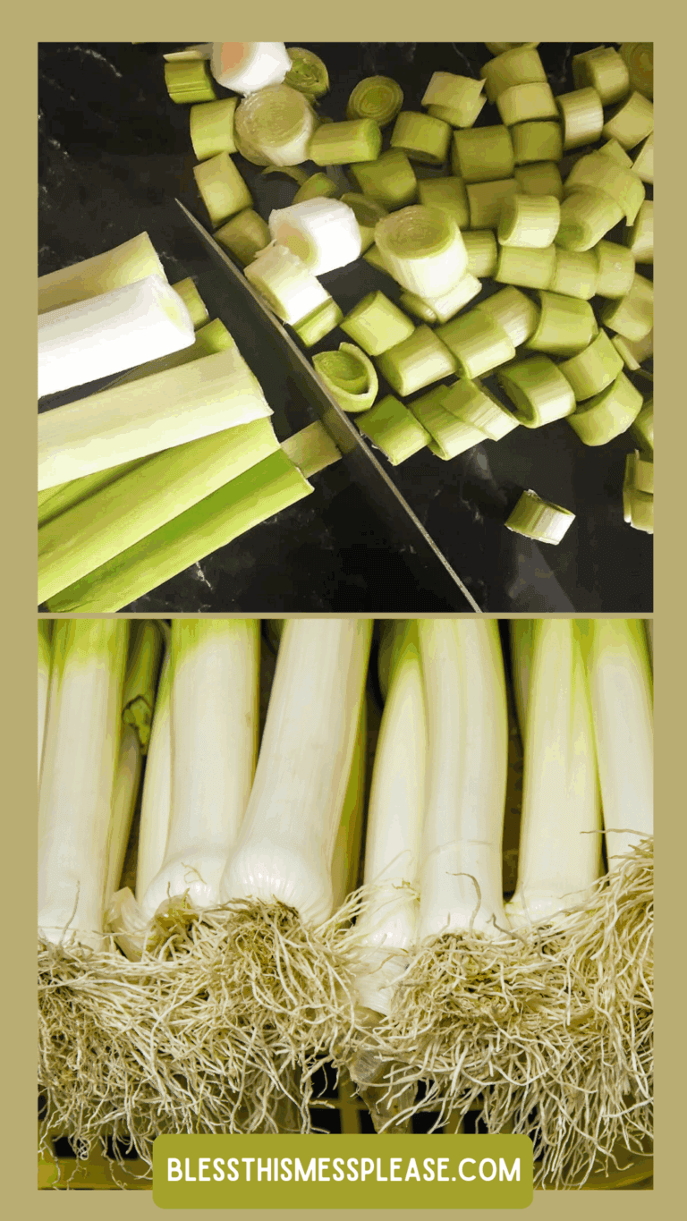 How To Preserve Leeks For Maximum Crispness! — Bless this Mess