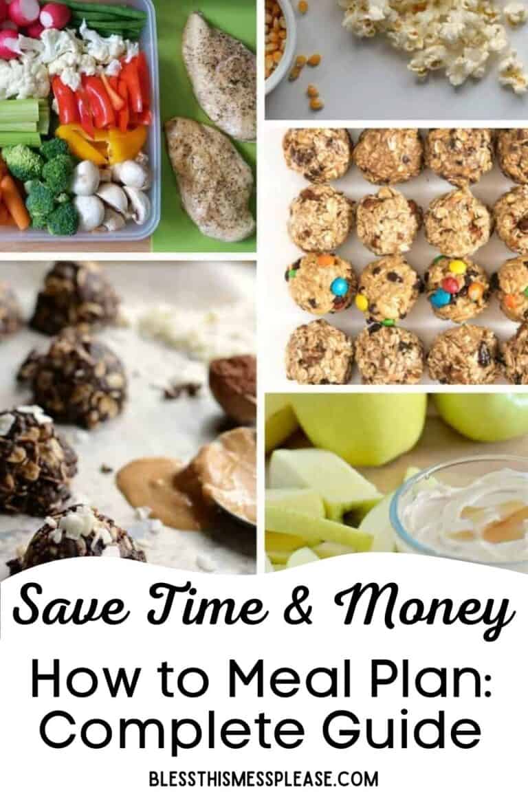How to Meal Plan: Save Time and Money with These Simple Steps — Bless ...